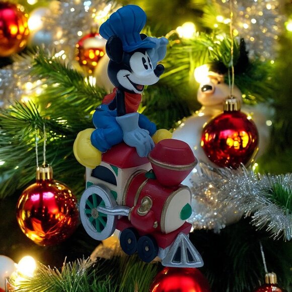 Hallmark | Holiday | Mickeys Locomotive Hallmark Disney Merry Miniature ...